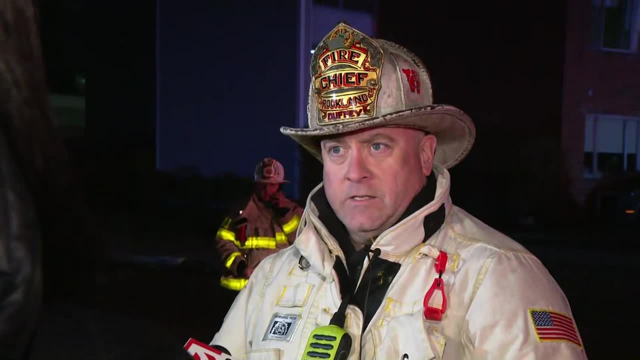 Residents to be evacuated after fire in Rockland nursing home