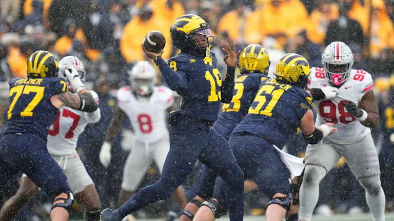 Why Michigan’s star freshman was held touchless in the biggest game of ...