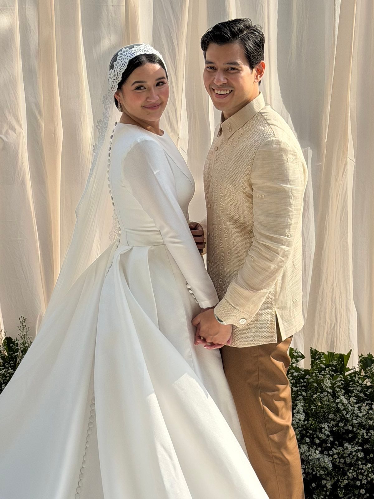 In Photos: Alyana Asistio Ties the Knot With Bryan Mendoza in an Idyllic Weekend Wedding in ...
