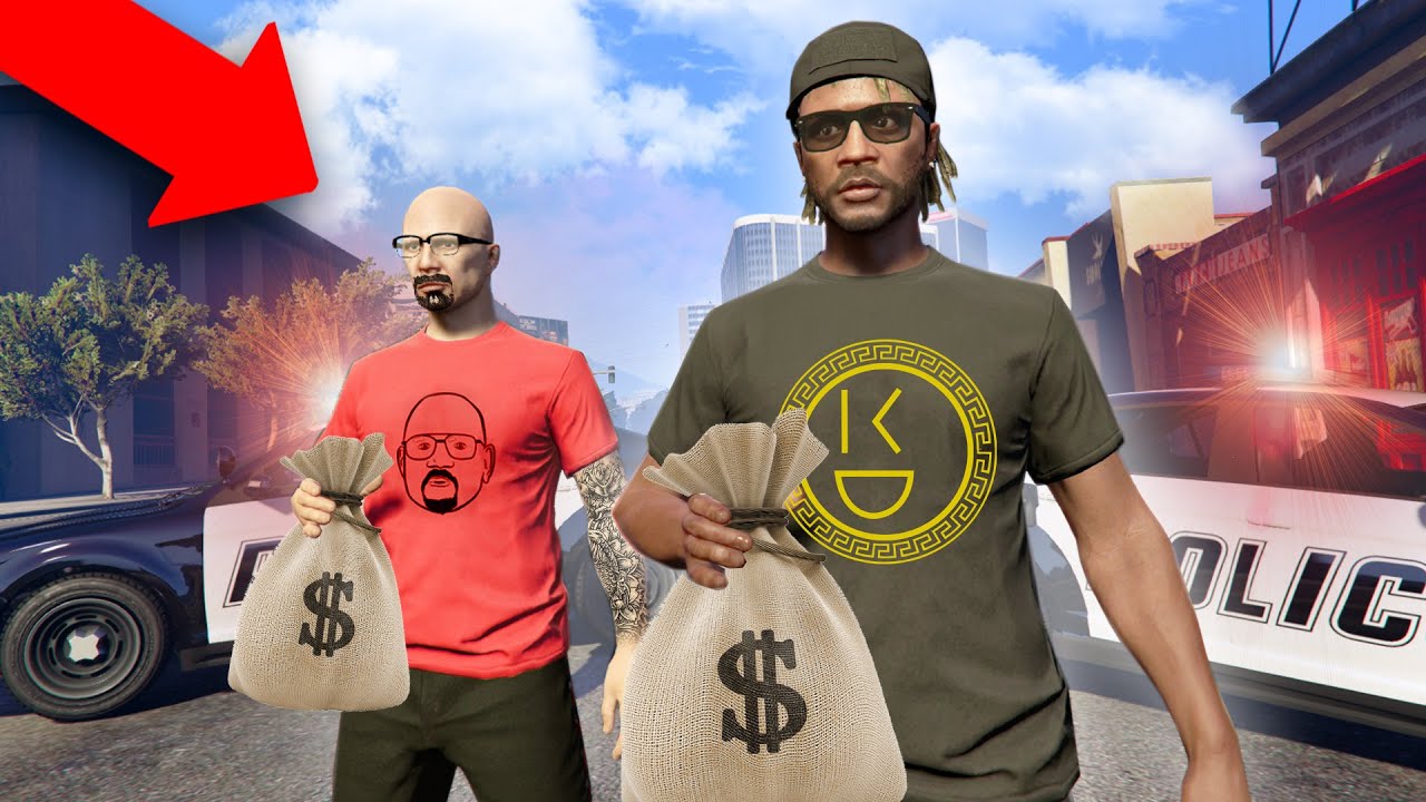 Robbing a store with a real life ex-criminal | GTA 5 thug life #312