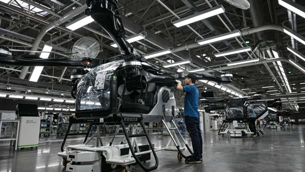Electric vehicle prowess helps China's flying car sector take off