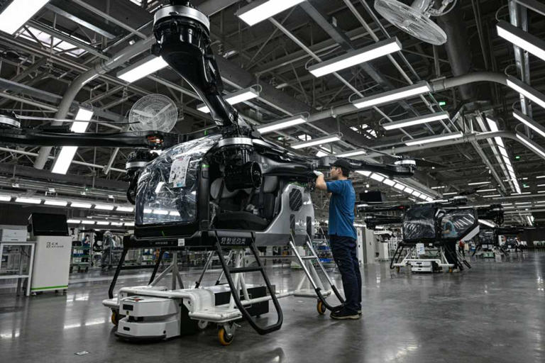 Electric vehicle prowess helps China's flying car sector take off