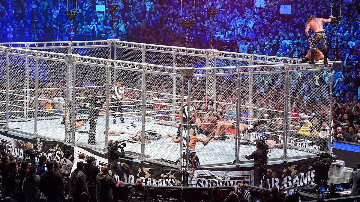 WWE Survivor Series WarGames live results on Netflix