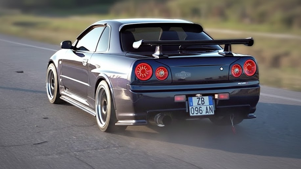How Wild Is This JDM Car Show Exit?