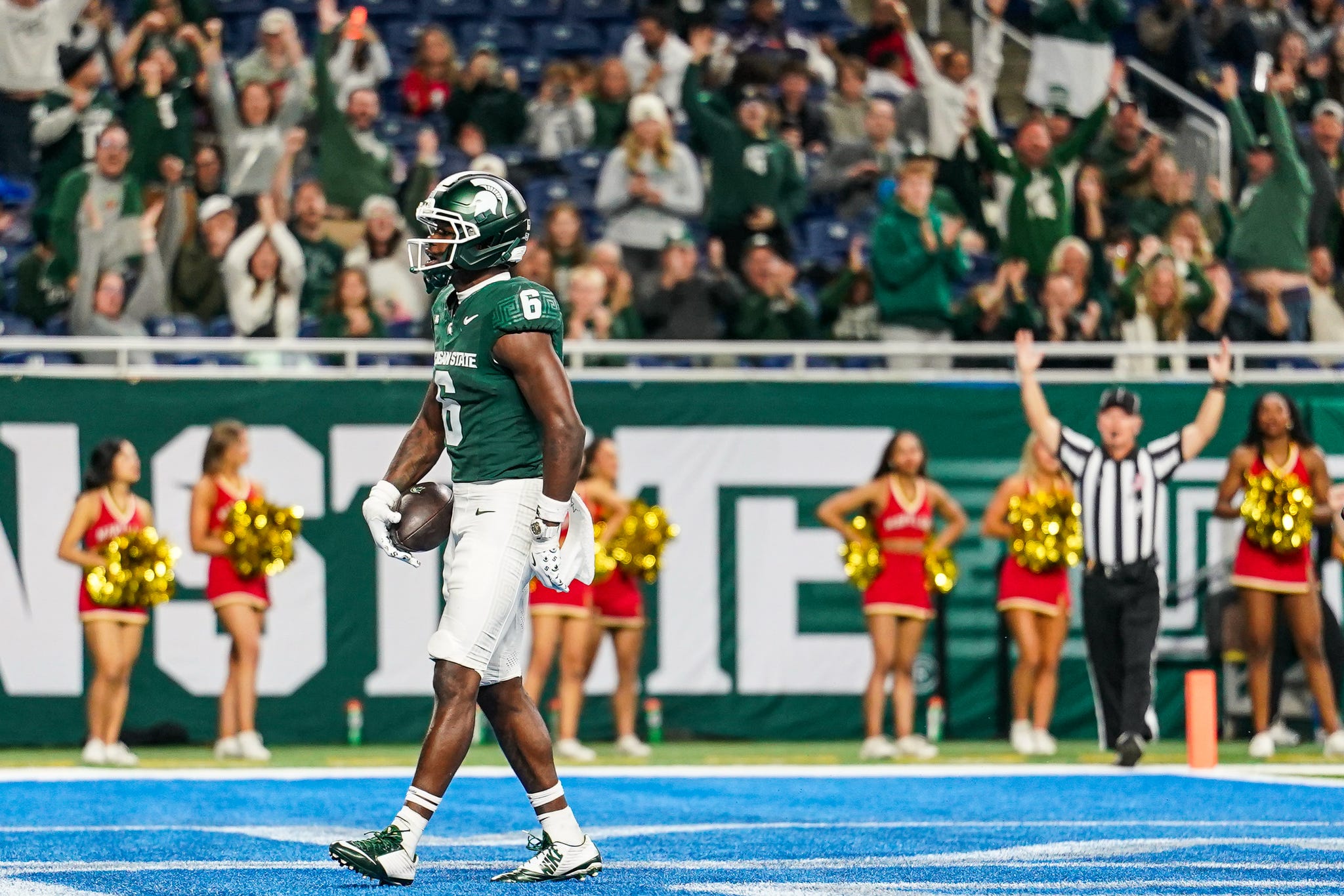 WR Nick Marsh leaves Michigan State and transfers to Indiana football