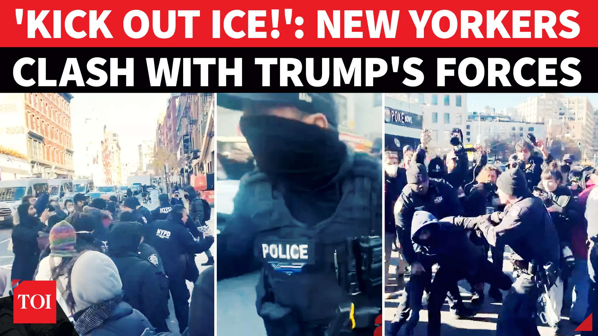 New York's 'ICE Out' Street Standoff Explodes After DC National Guard ...