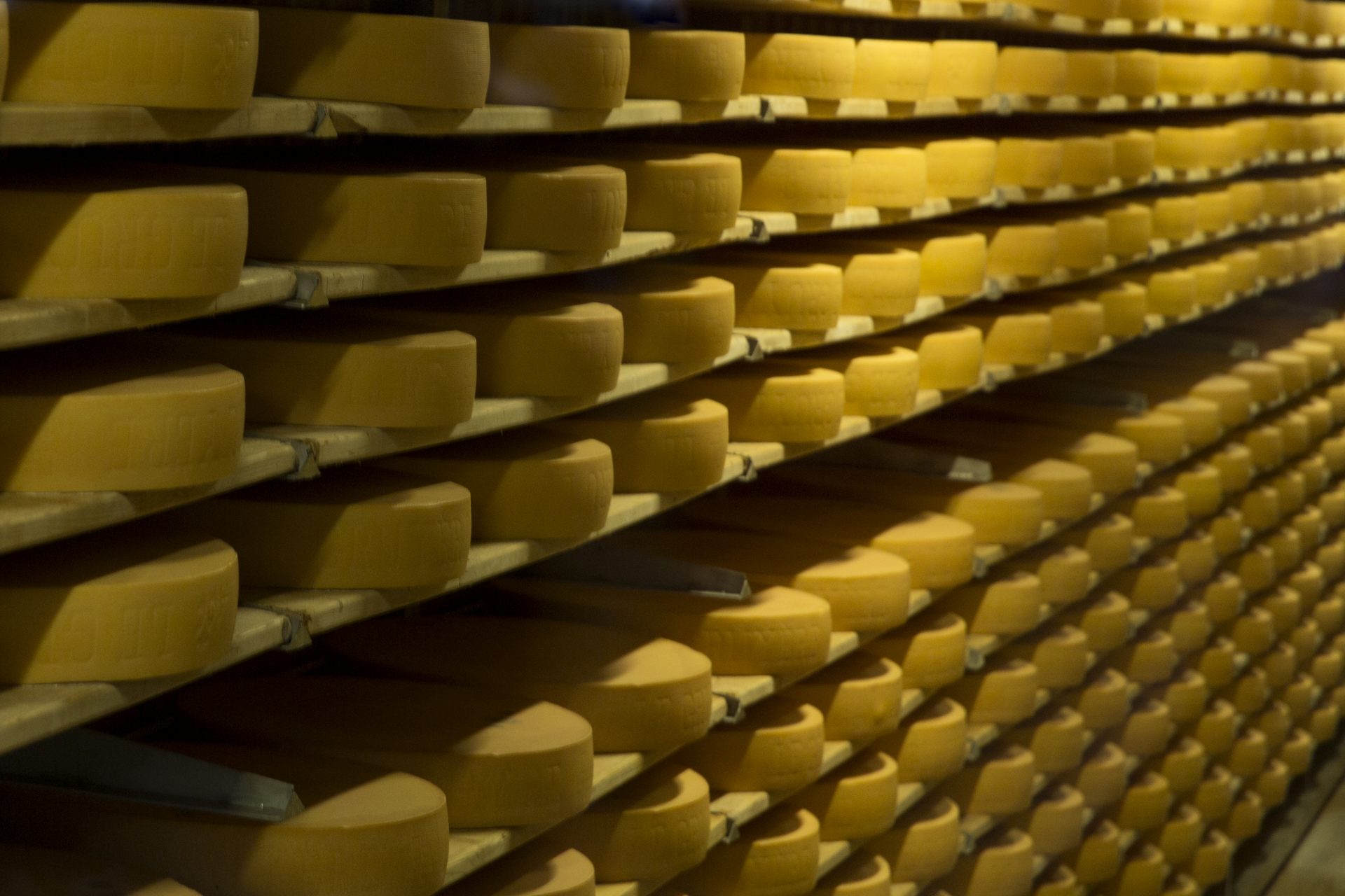 The world's largest cheese reserve is located in a US underground cave