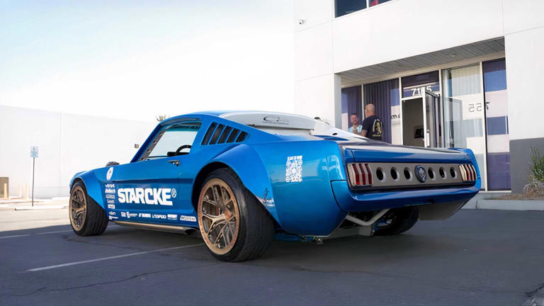 Drift-Ready 1966 Ford Mustang Pushes 800-Horsepower With Corvette ...