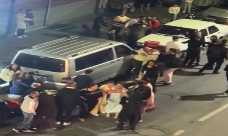 Şişli’de düğün salonundaki laf atma kavgası sokağa taştı; polis müdahale etti