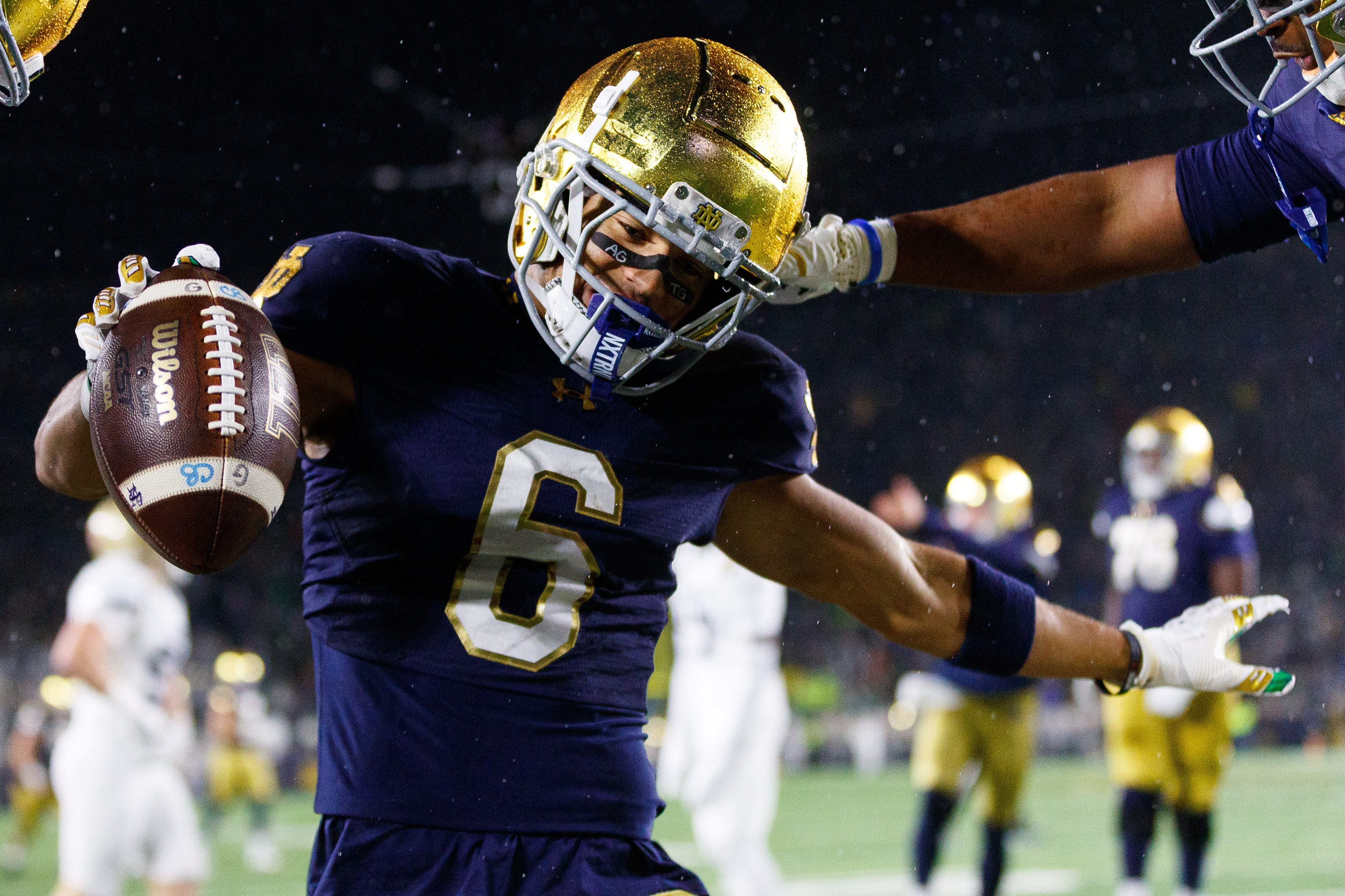 Notre Dame WR Jordan Faison has a big decision on his future