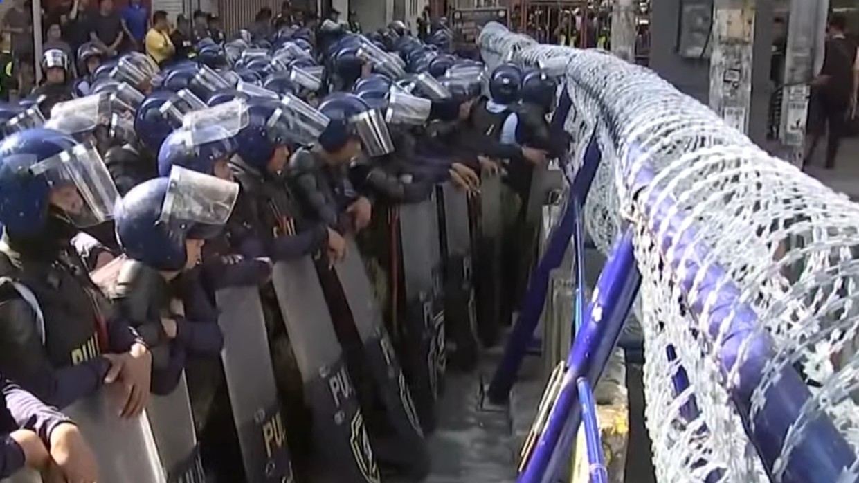 Heavy security at Mendiola amid Nov.30 rallies