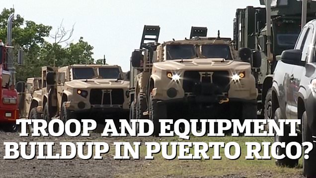 US military equipment deployed in PR as Venezuela tensions heighten
