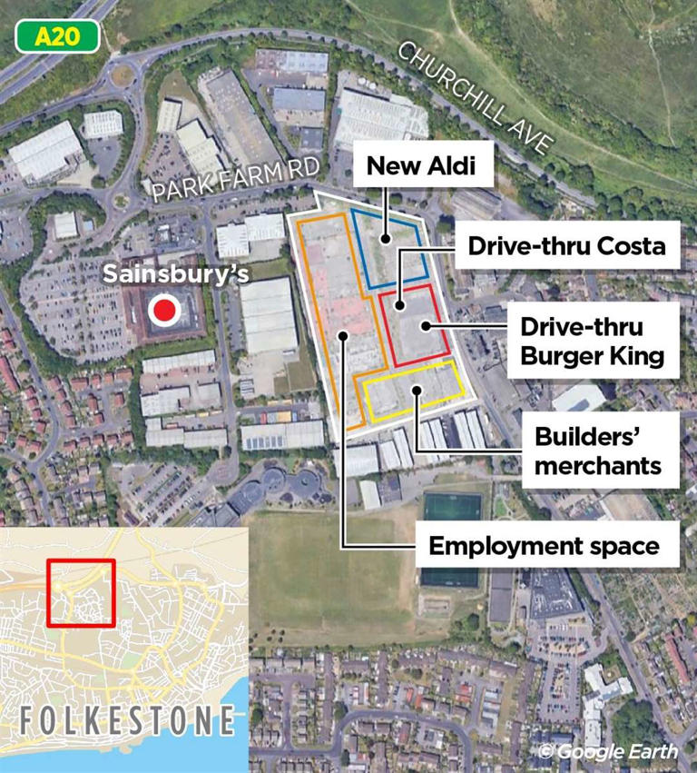 Burger King and Costa set to join Aldi on redevelopment of former ...