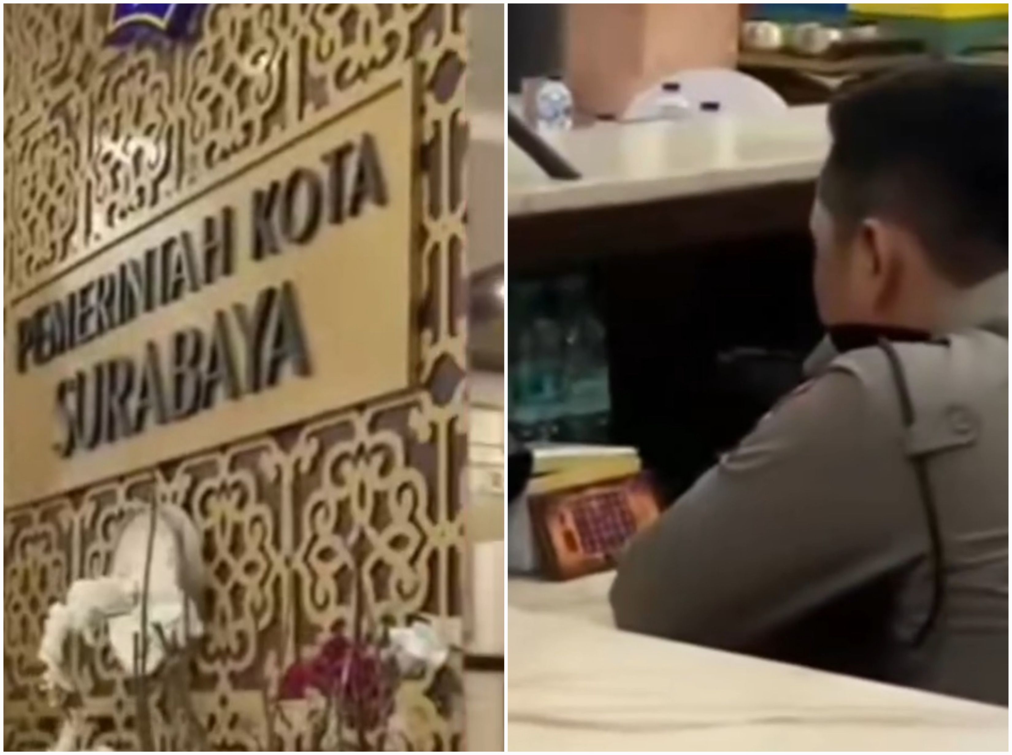 Viral di Medsos, Video Pria Diduga ASN Pemkot Surabaya Main Game Judol ...