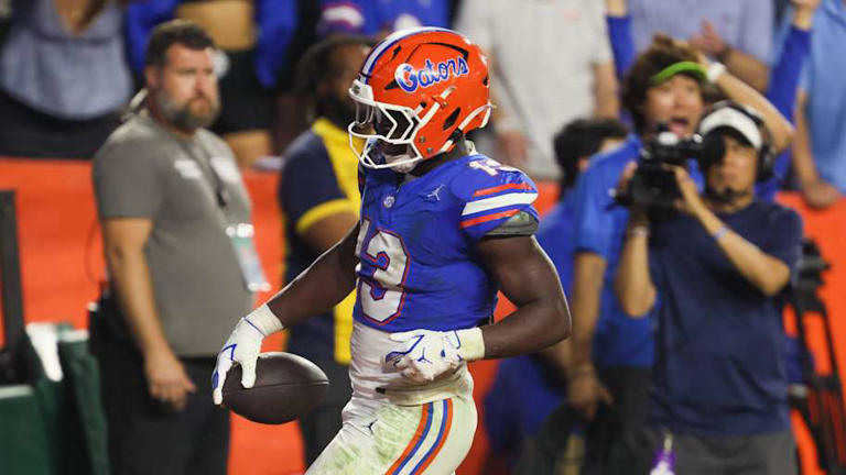 Florida Gators RB Jadan Baugh Makes History in Season-Finale Against FSU