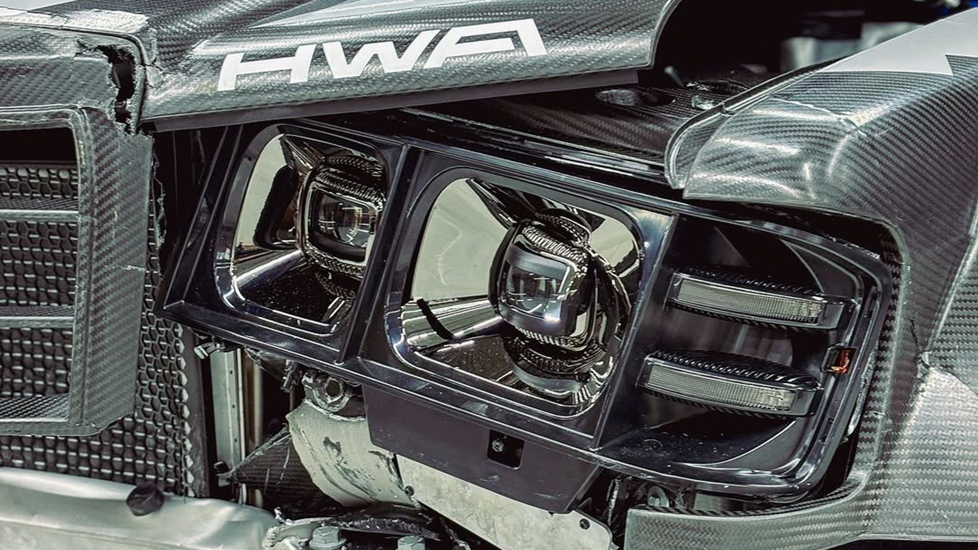 HWA AG Conducts Crash Test Of Rare Reimagined Mercedes EVO II