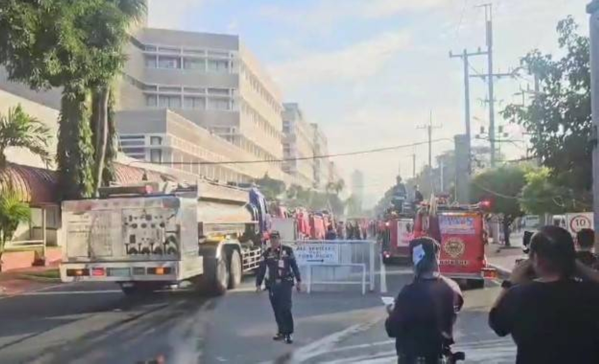 Fire hits Senate building