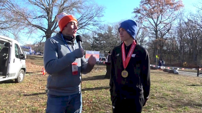 Ryan Mogavero Post-Race Brooks XC Northeast Championships