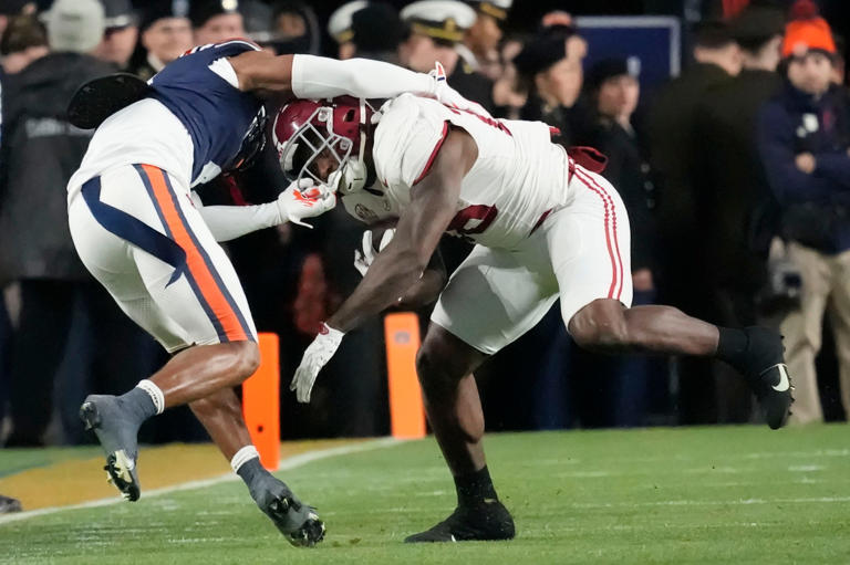 Alabama football without two starters for SEC championship vs Georgia