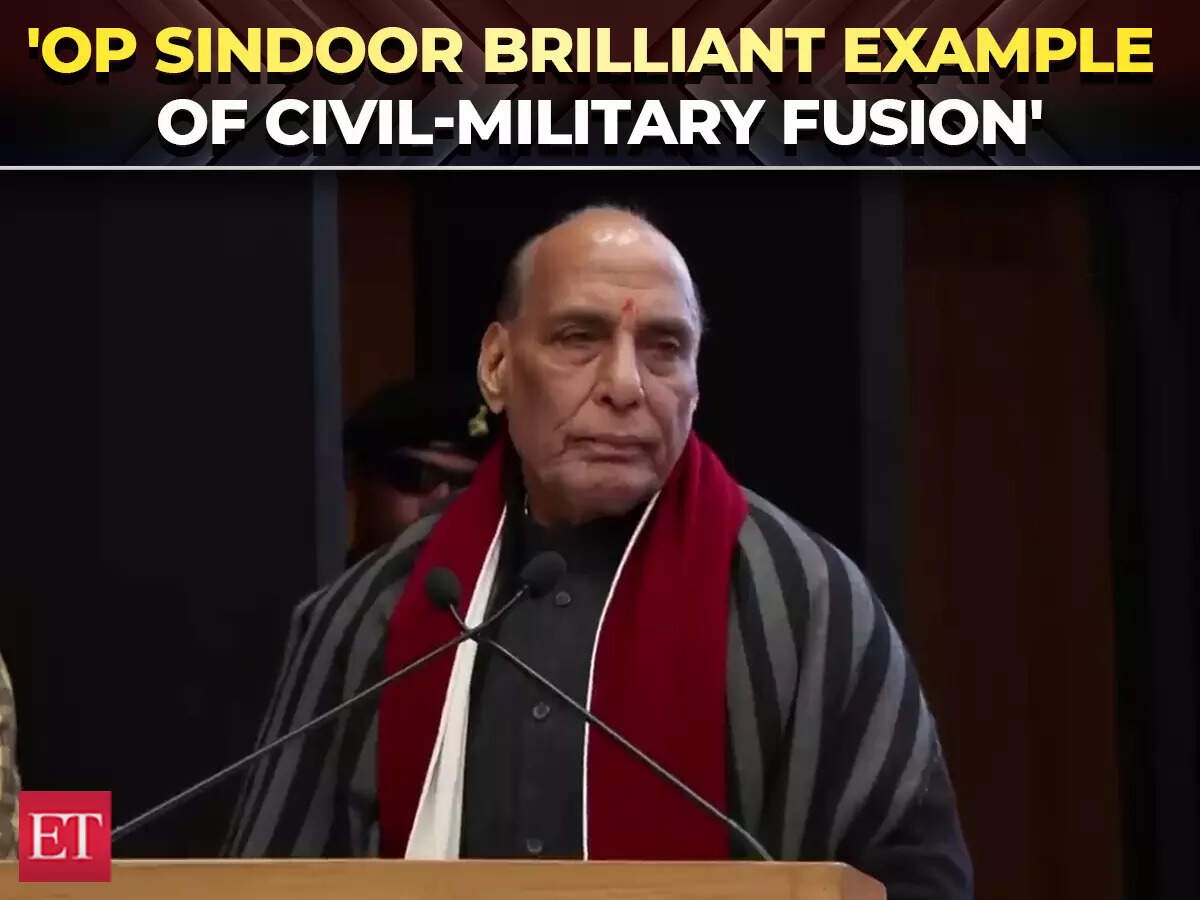 Rajnath Singh applauds Operation Sindoor as a brilliant example of ...