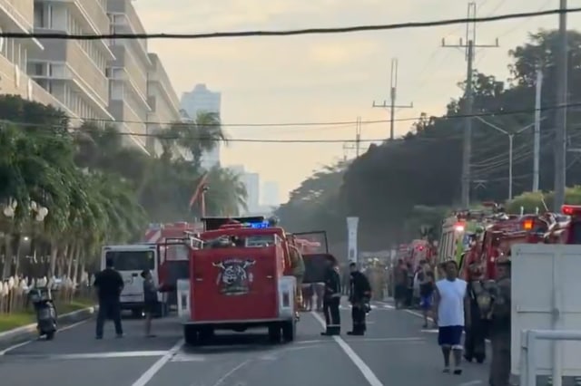 Fire breaks out at Senate building in Pasay
