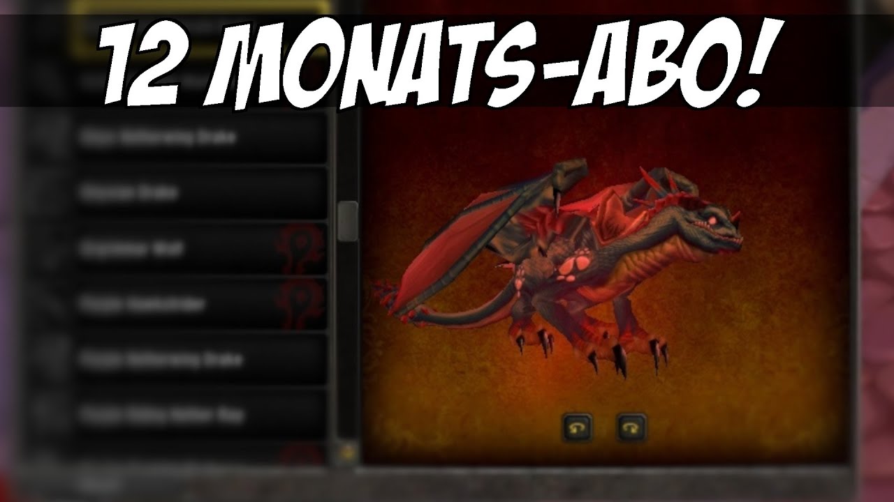 Blizzard schenkt euch 7 Mounts & Pets, wenn ihr 12 Monate World of ...