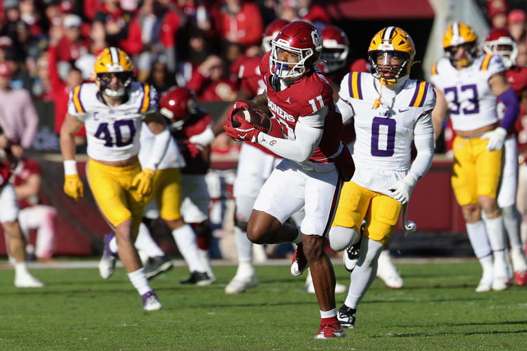 OU football vs LSU highlights: Sooners survive Tigers to likely lock up ...