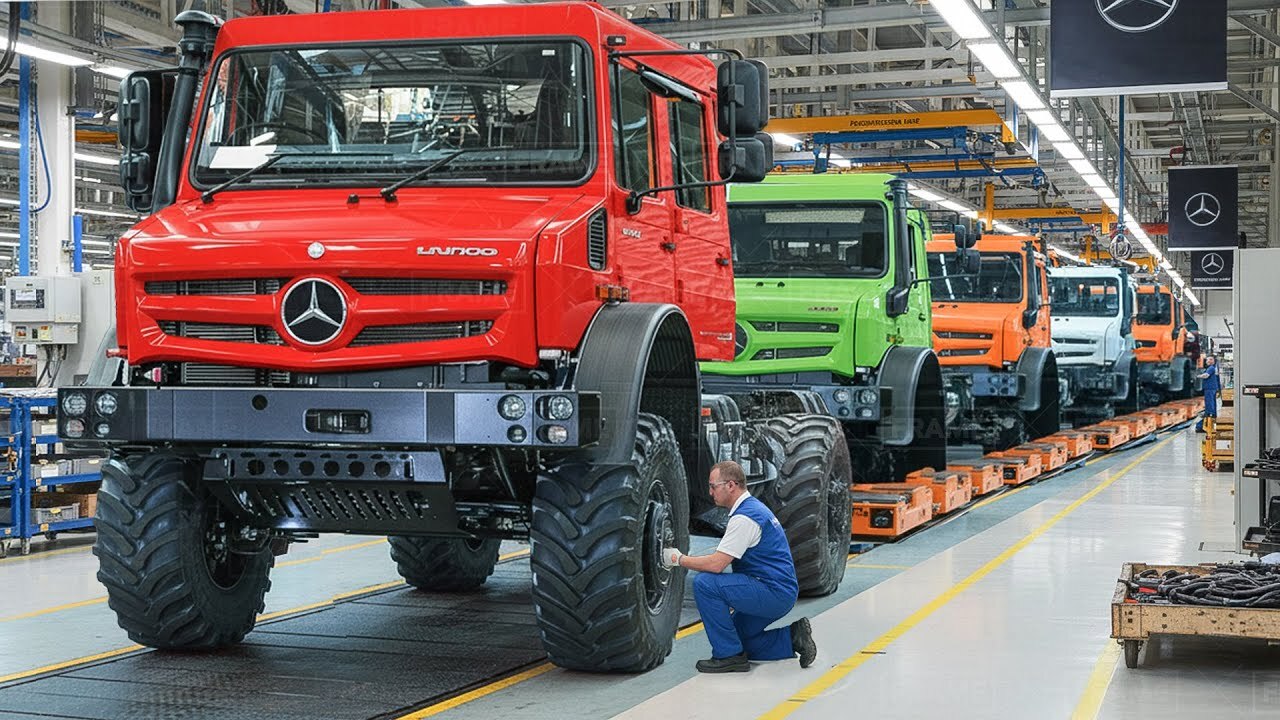 Inside The Massive German Factory Building Powerful Off-Roading ...