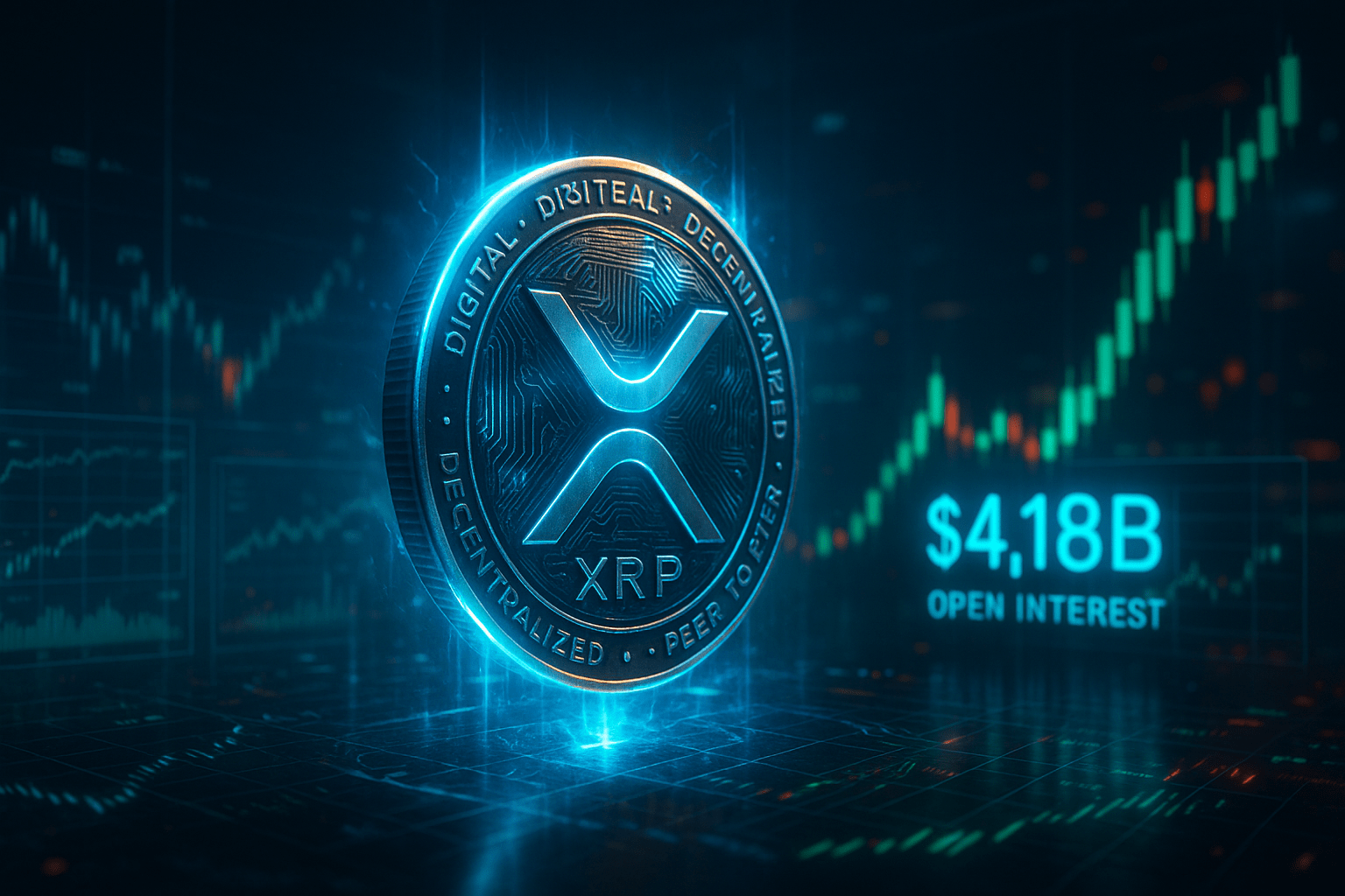 XRP rockets to $4.18B in futures OI: is a massive rally imminent?