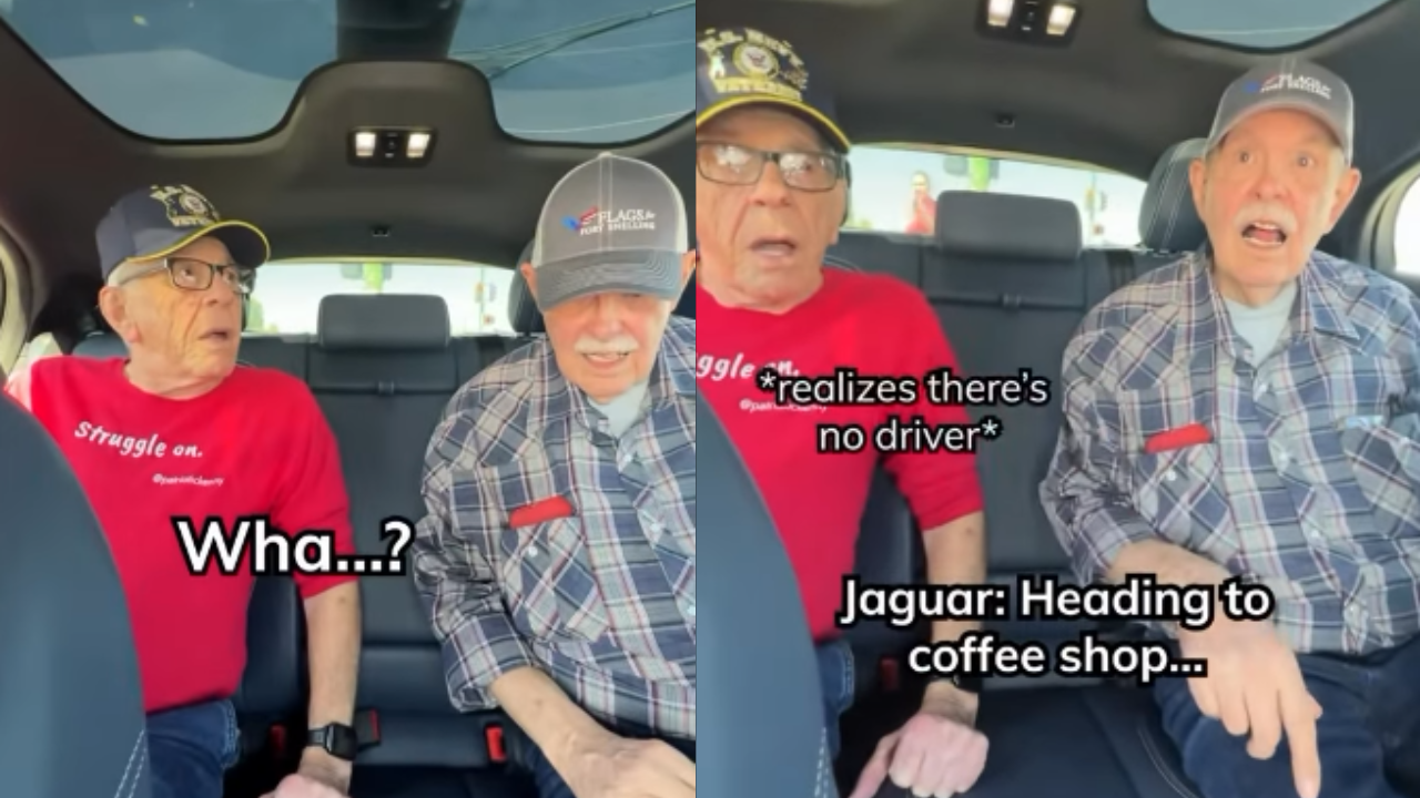‘How In The World?’ 81-Year-Old Grandpa’s Reaction To Self-Driving Car ...