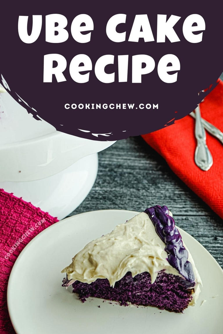 Ube Cake — Moist, Tender and Naturally Purple