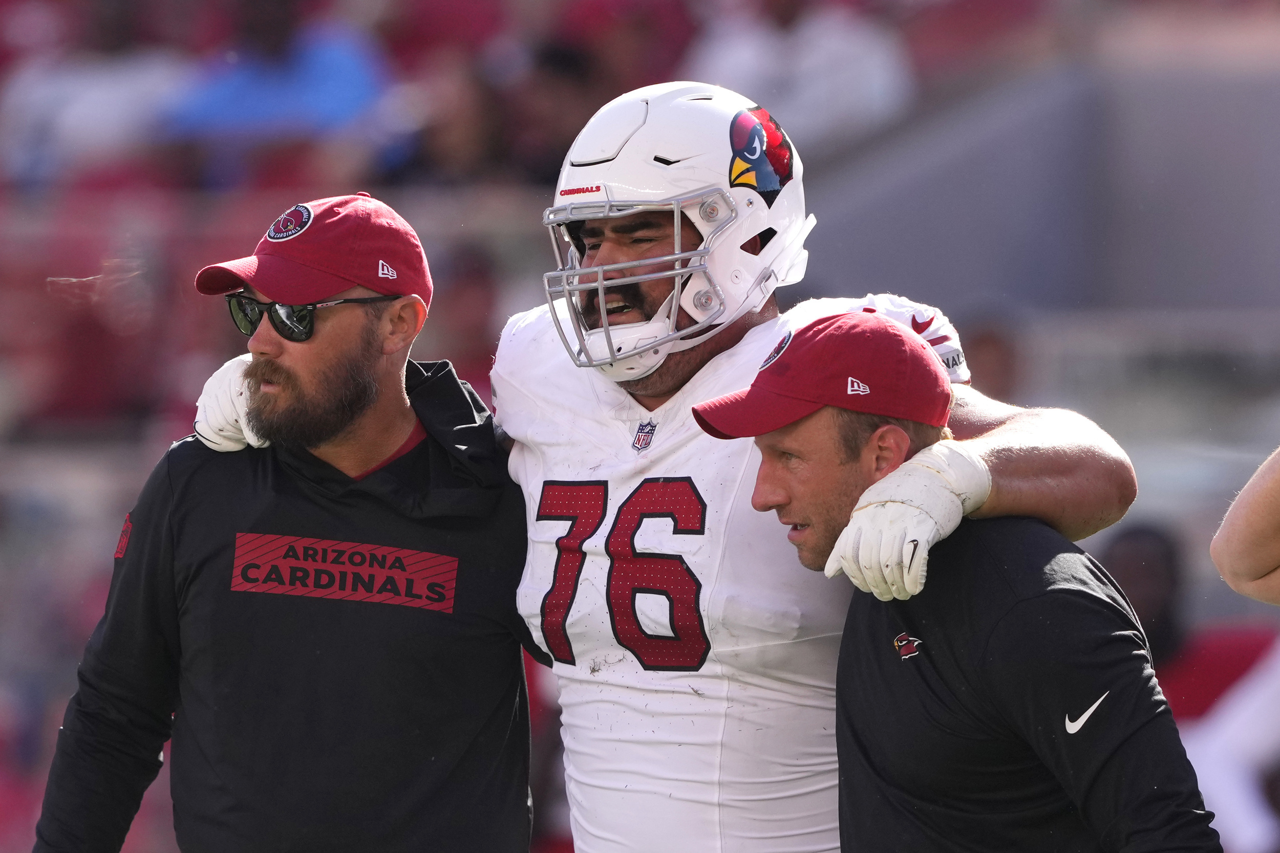 Cardinals offensive line takes hit with Will Hernandez placed on IR