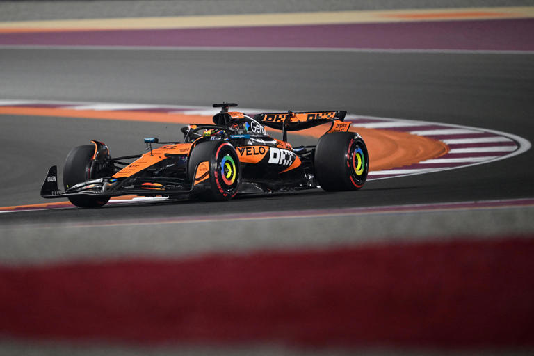 Formula 1 starting lineup for race in Qatar in November 2025