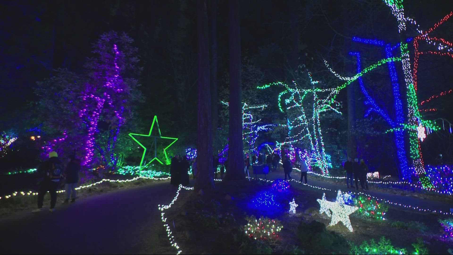 The Grotto at Portland lights up for the holidays