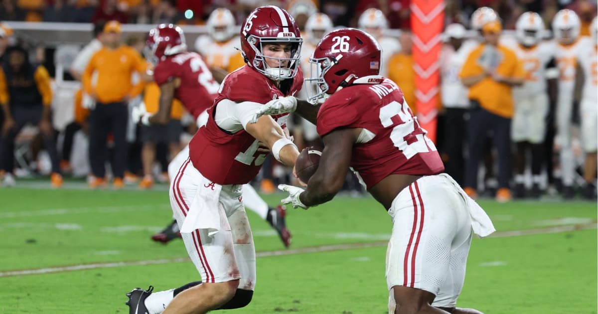 Jam Miller injury update: ESPN reveals Alabama RB hobbled to locker ...