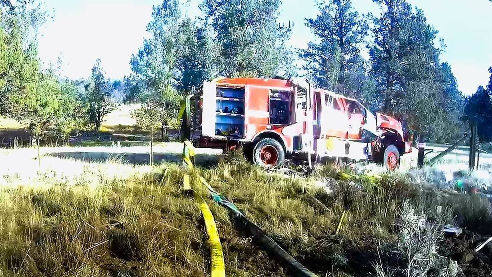 Multiple firefighters injured in fire engine rollover in Alturas: CHP