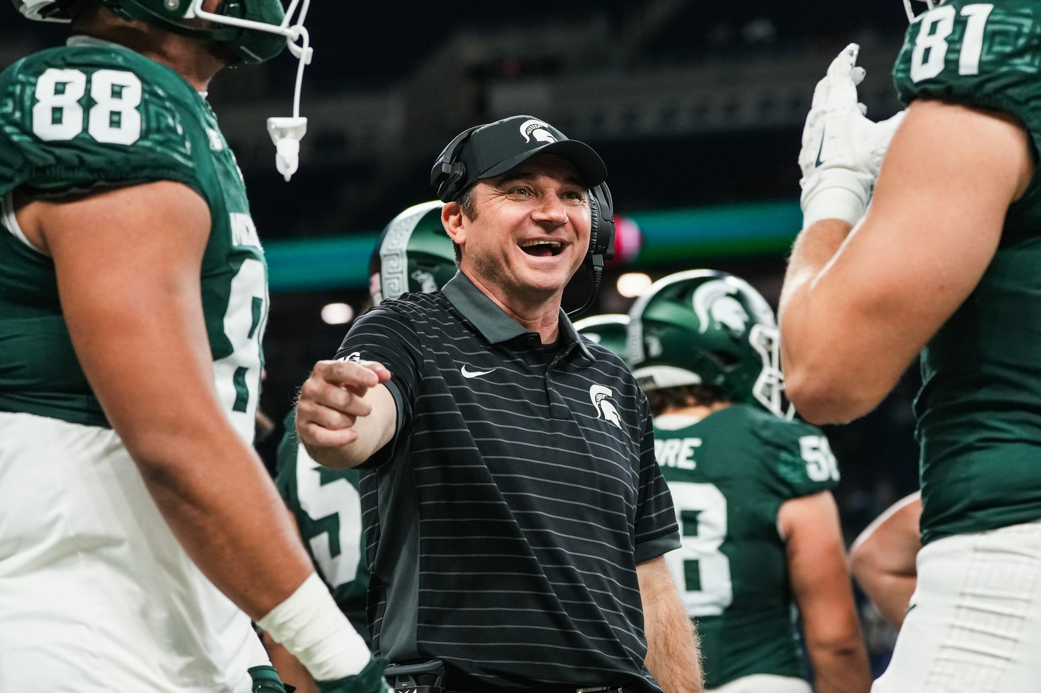 Limbo continues for Michigan State football coach Jonathan Smith