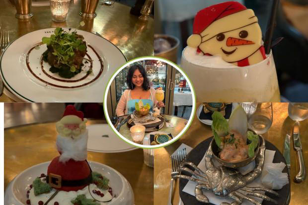 We went to try out The Ivy's Christmas Showcase menu - here's what we ...