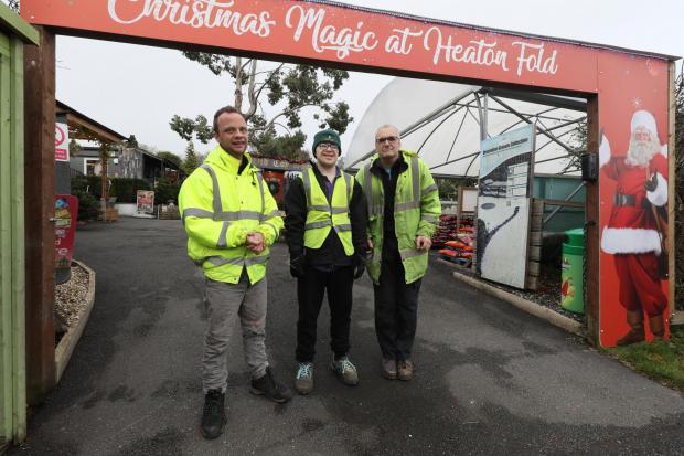 The Bolton garden centre supporting disabled adults... with Christmas trees