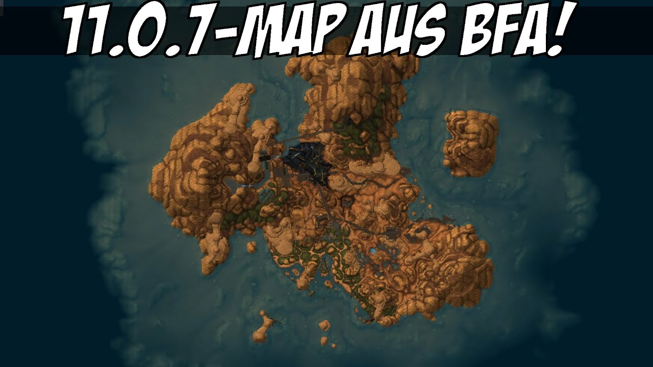 Content aus BfA! Insel von Patch 11.0.7 war schon vor Jahren auf dem PTR
