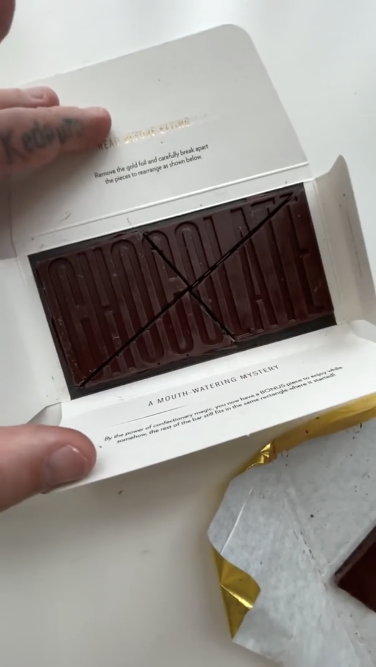 The Impossible Chocolate Illusion