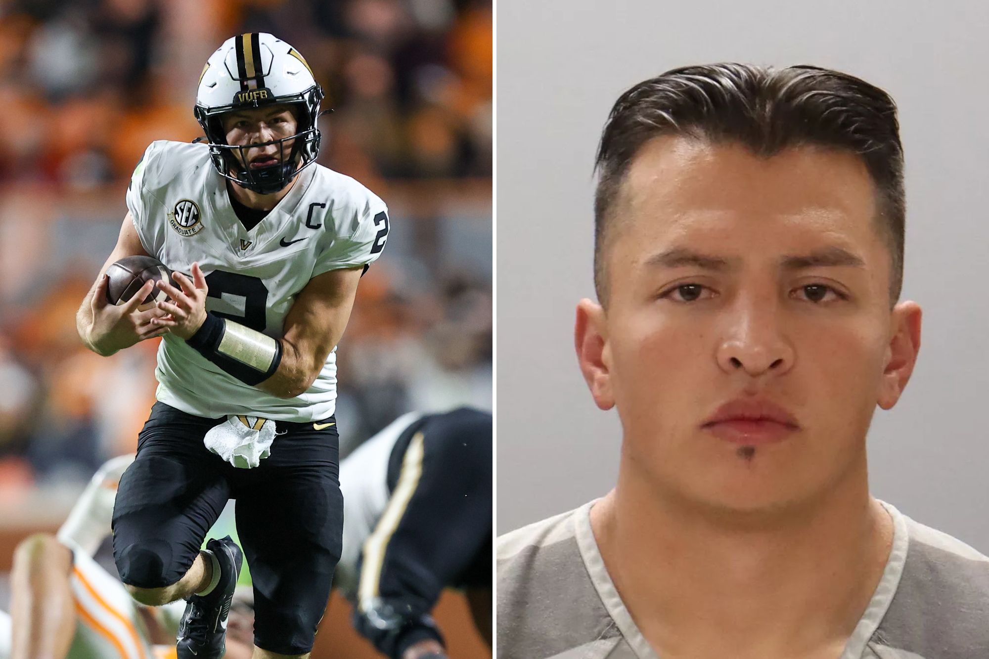 Vanderbilt quarterback Diego Pavia’s brother arrested for public ...