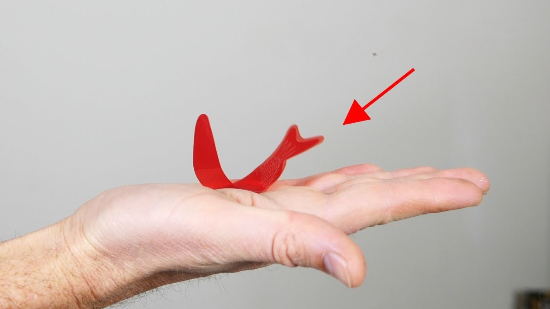 This mysterious material moves around on your hand
