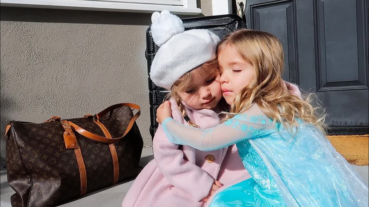 Twins saying goodbye... emotional