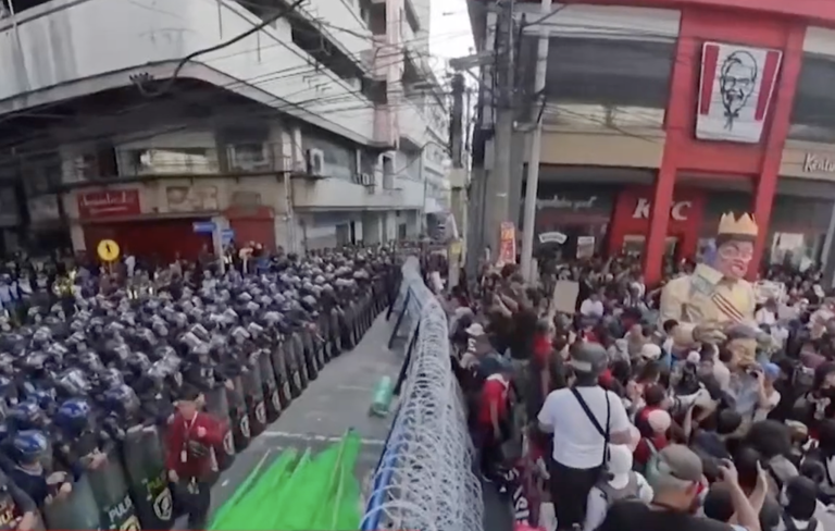 Police tighten watch on Recto Ave. amid Nov. 30 protests