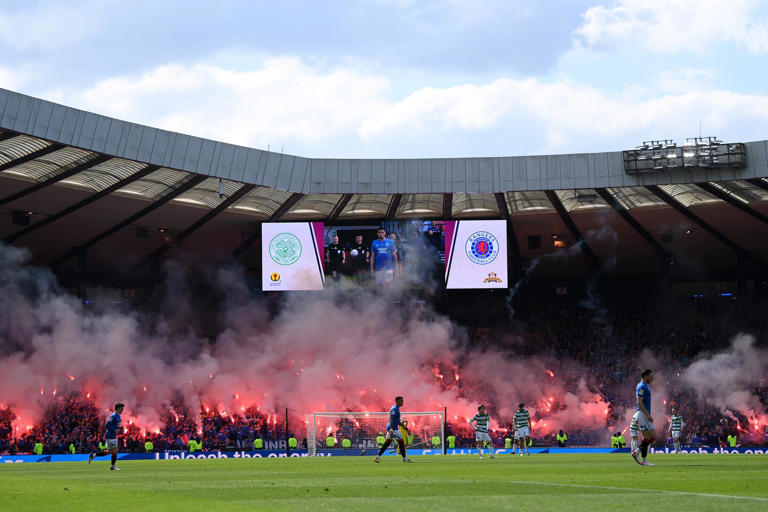Football fans could face ban for setting off flares and online abuse