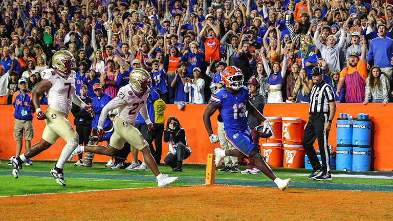 Jadan Baugh owns UF vs FSU history that has never been touched