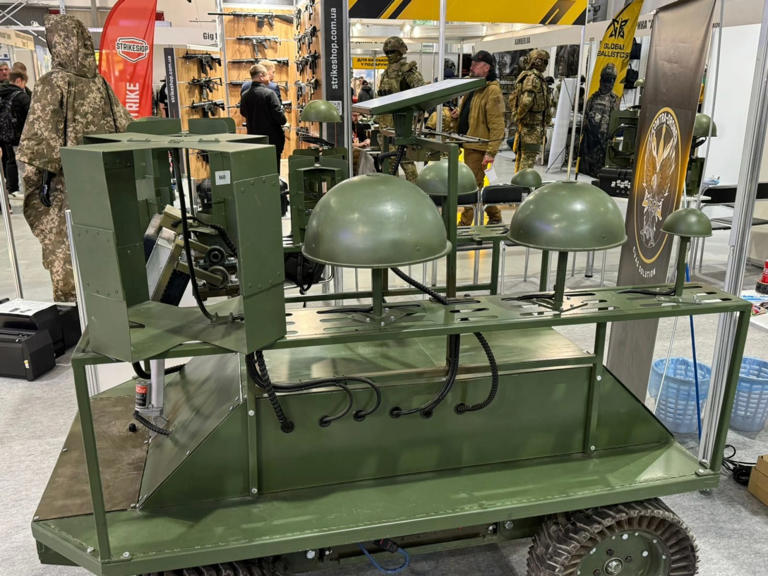 Ukrainian company develops ground robot equipped with electronic ...