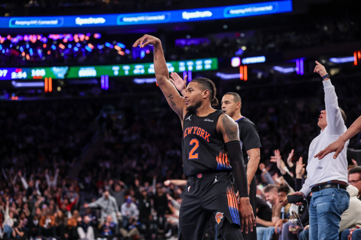 Knicks’ Miles McBride’s three-point shooting evolution has been a ...