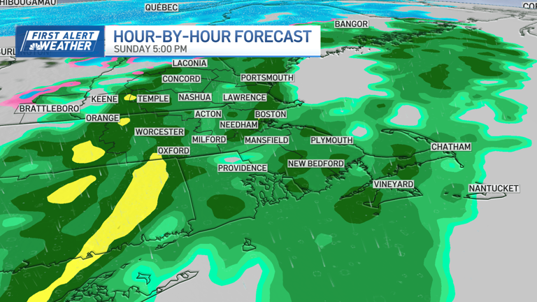 Chilly, steady rain this afternoon, but all eyes on Tuesday's winter storm